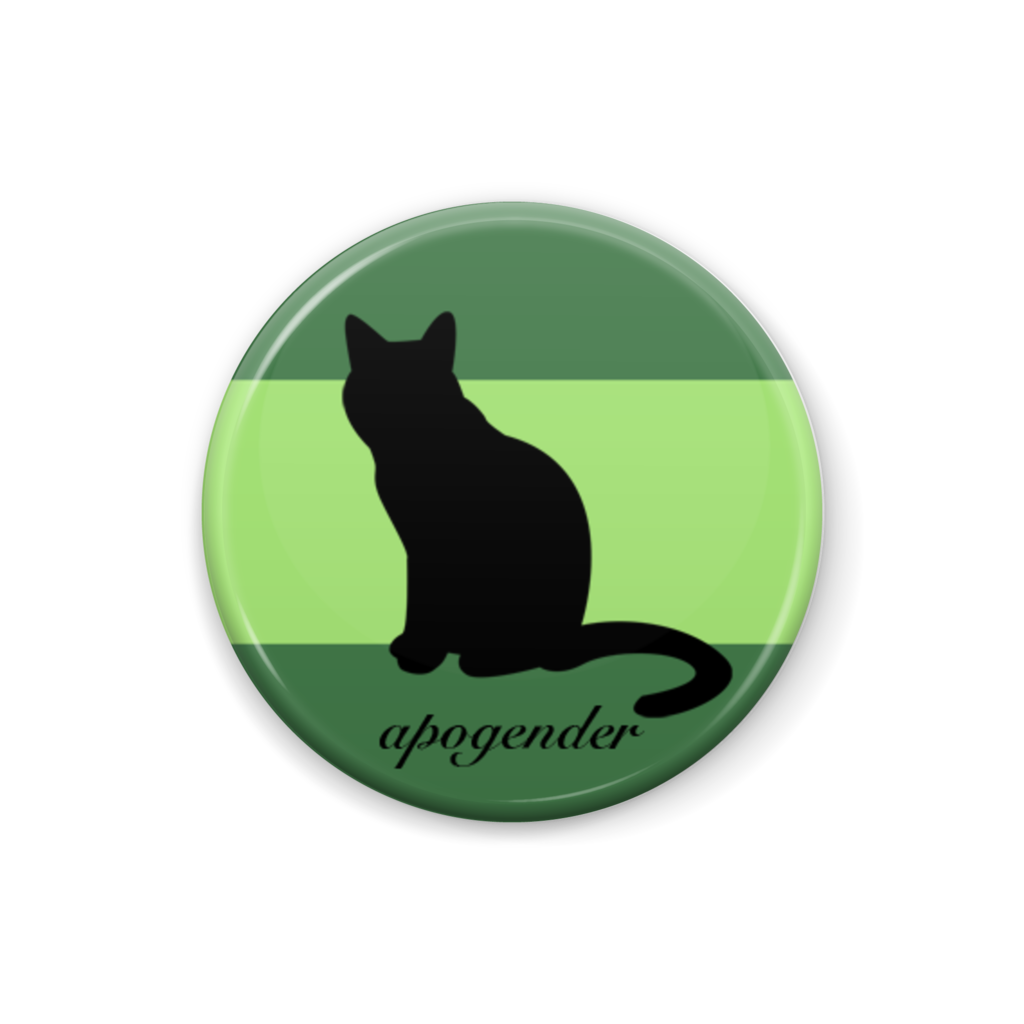apogender 缶バッジ Cat ver. - Spinel* - BOOTH