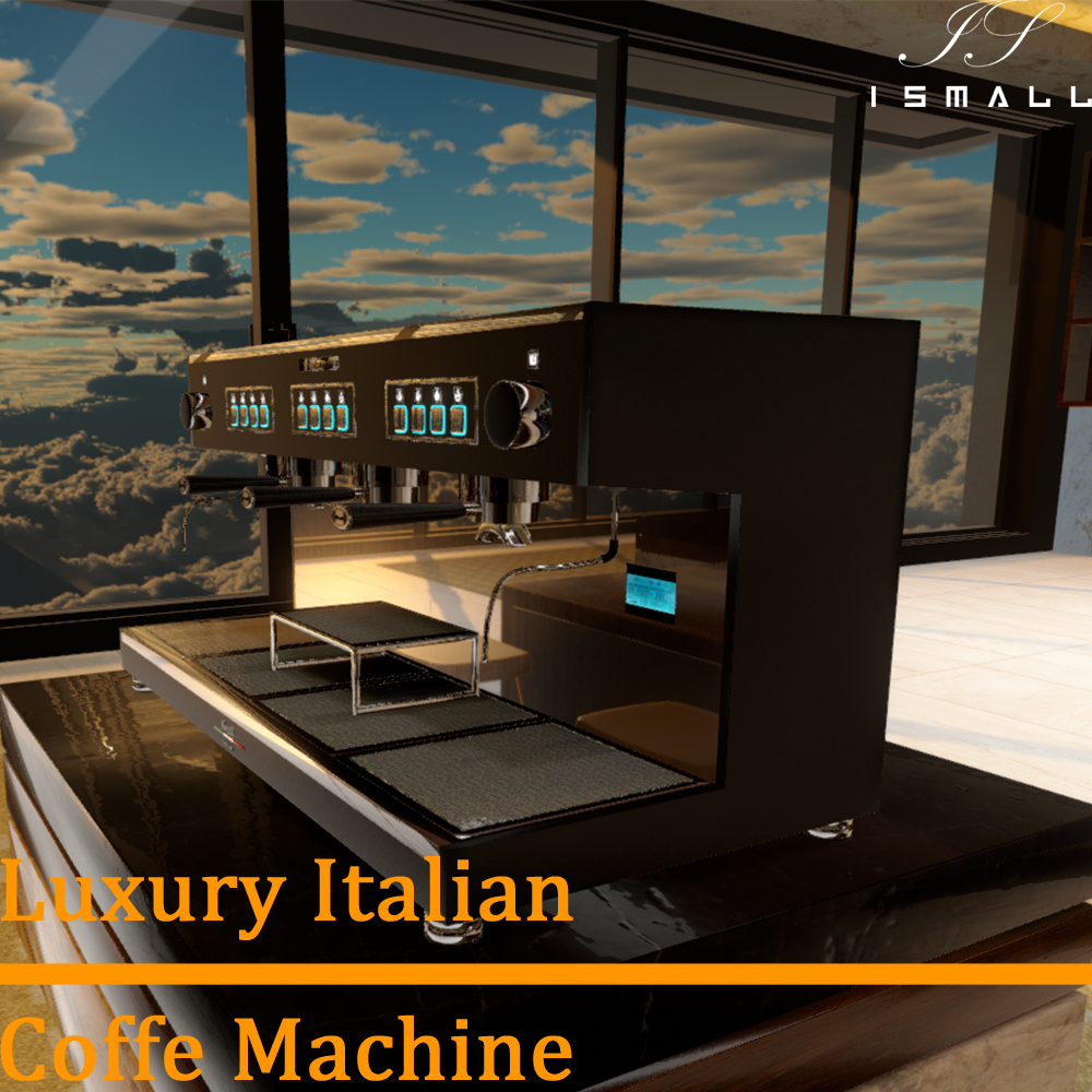 Luxury Coffe Machine - ISmall STUDIO - BOOTH