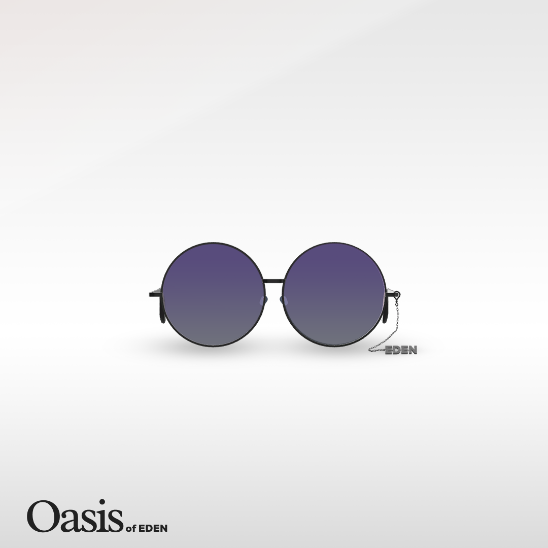 Labyrinth Round Glasses 「EDEN Oasis」 - EDEN Oasis - BOOTH