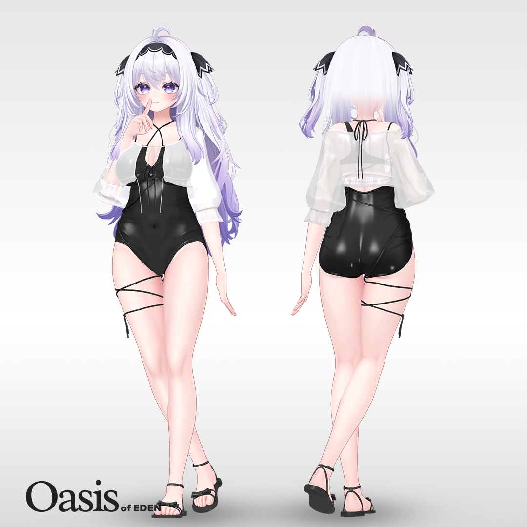 【4アバター対応】 Ballerina Bikini バレリーナビキニ 「EDEN Oasis」 - EDEN Oasis - BOOTH