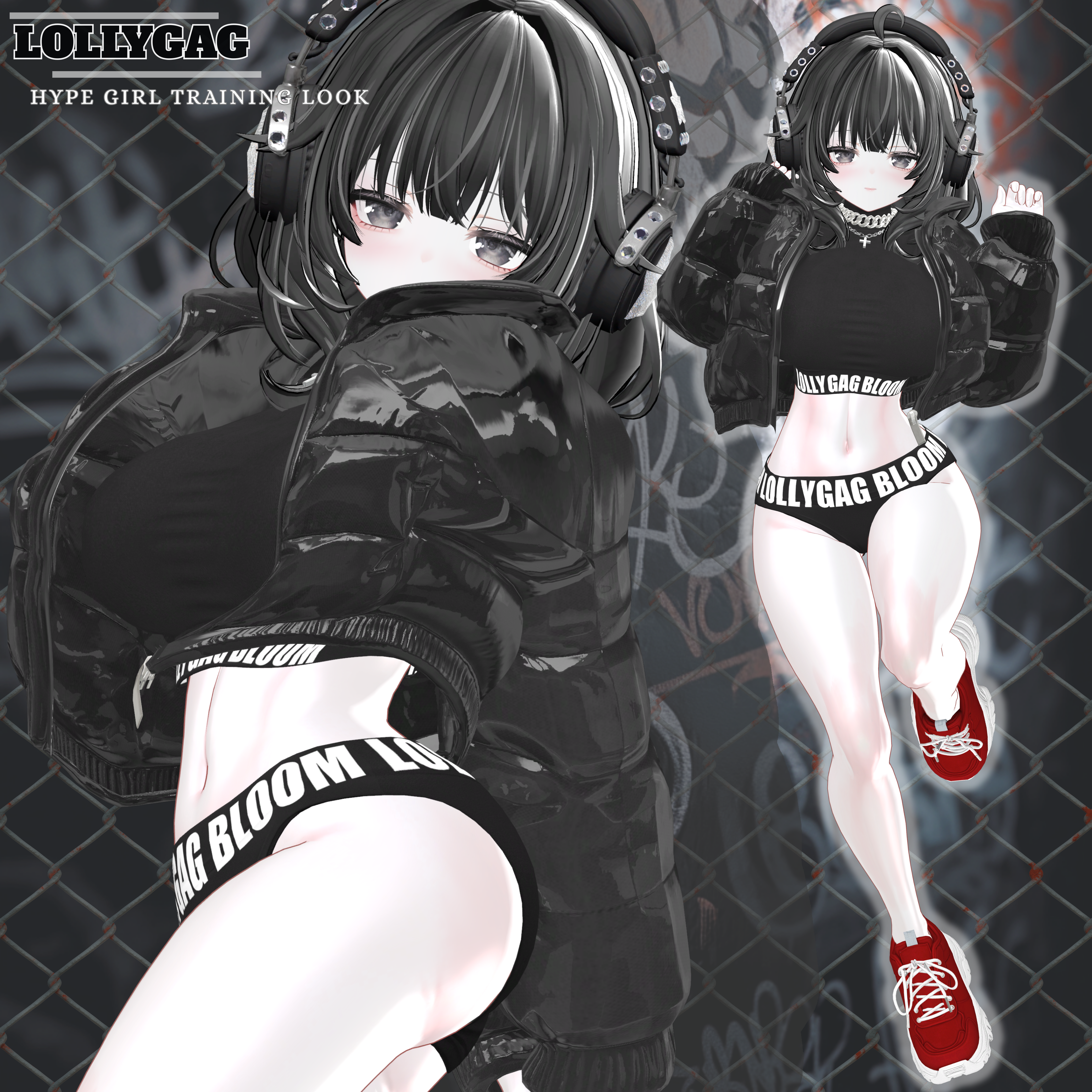 🎀SALE 30％🎀Hype Girl Training Look - Lollygag bloom - BOOTH