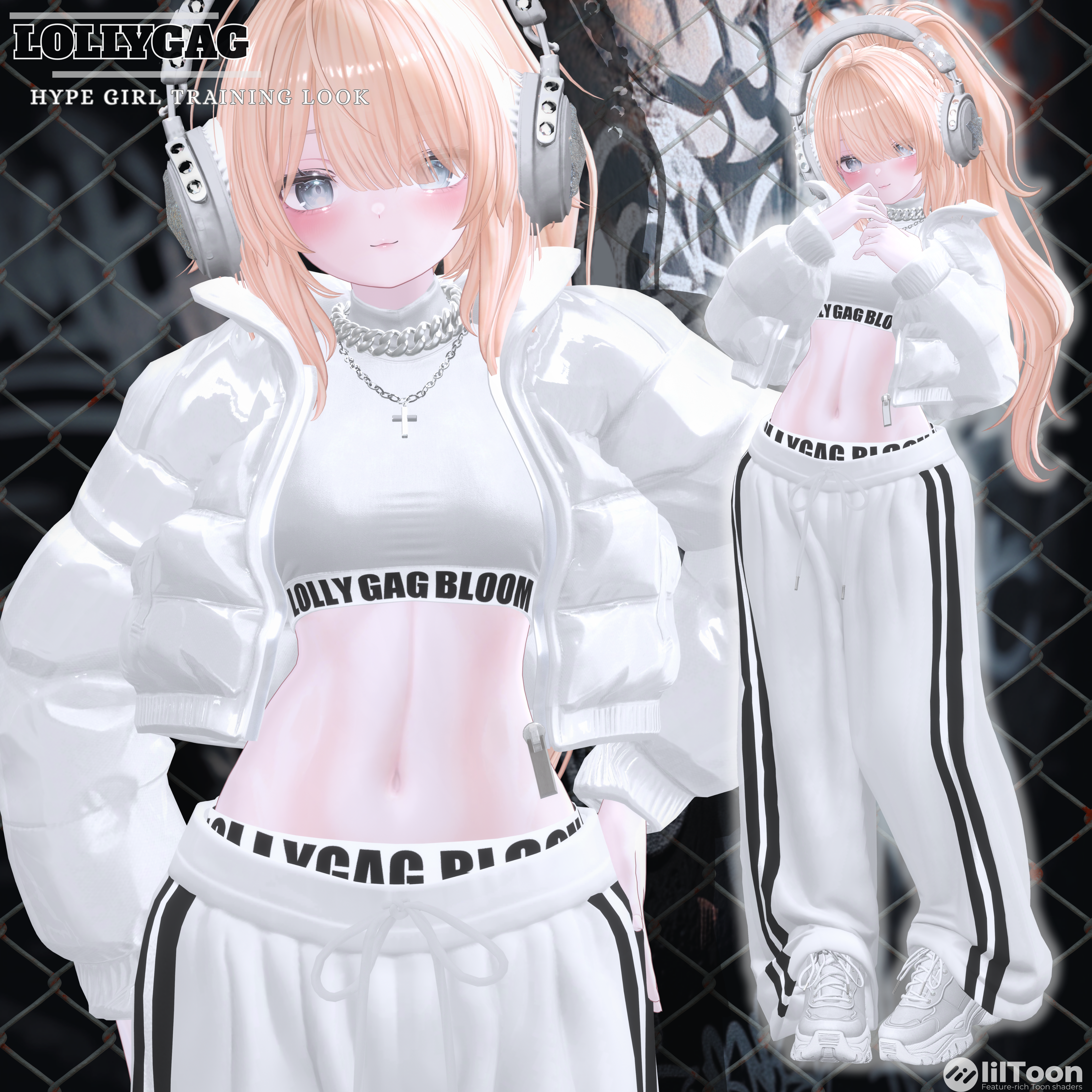 🎀SALE 30％🎀Hype Girl Training Look - Lollygag bloom - BOOTH