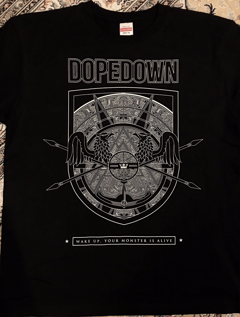 DOPEDOWN Tシャツ【MONSTARIZE】 - DOPEDOWN MERCHANDISE - BOOTH