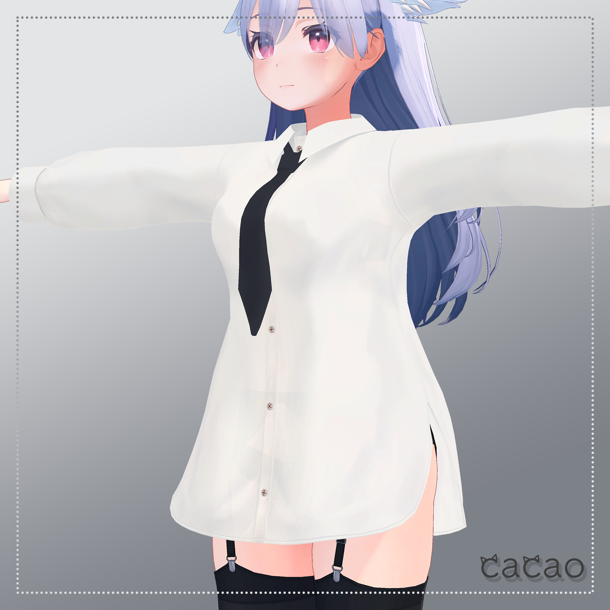 シンプルシャツ＆ショートパンツ | Simple shirt & short pants【VRChat想定】 - cacao - BOOTH