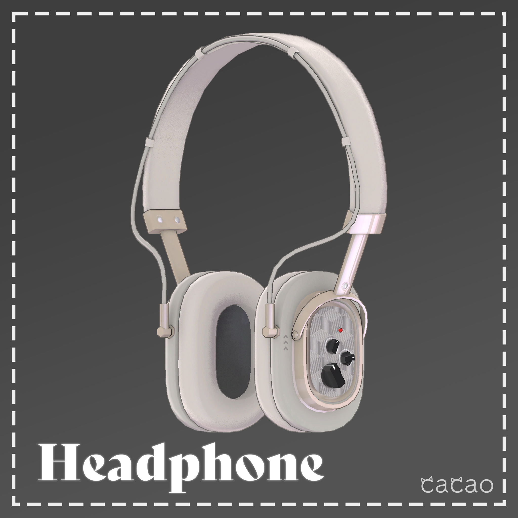 ヘッドフォン | Headphone【VRChat】 - cacao - BOOTH