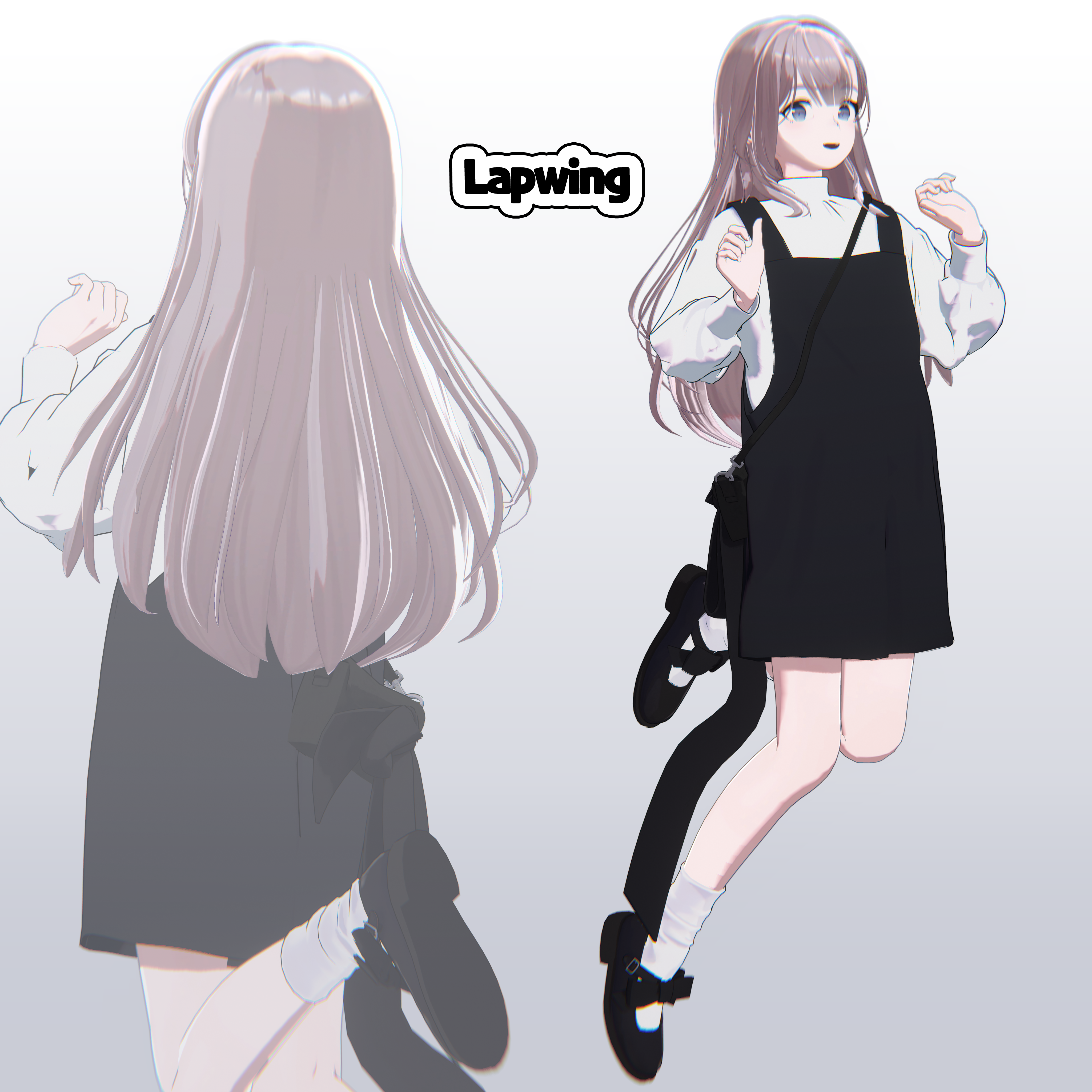 Long hair 【VRC Hair】【12アバター対応】 - Haaru - BOOTH
