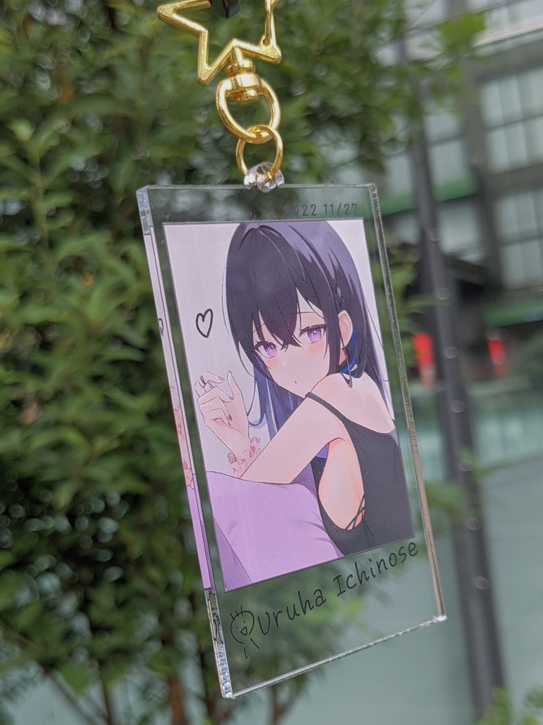 【非公式】一ノ瀬うるは チェキ風アクキー - にふ7y - BOOTH