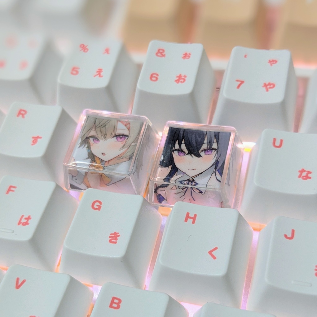 めとキーキャップ＋ポスカ - にふ7y - BOOTH