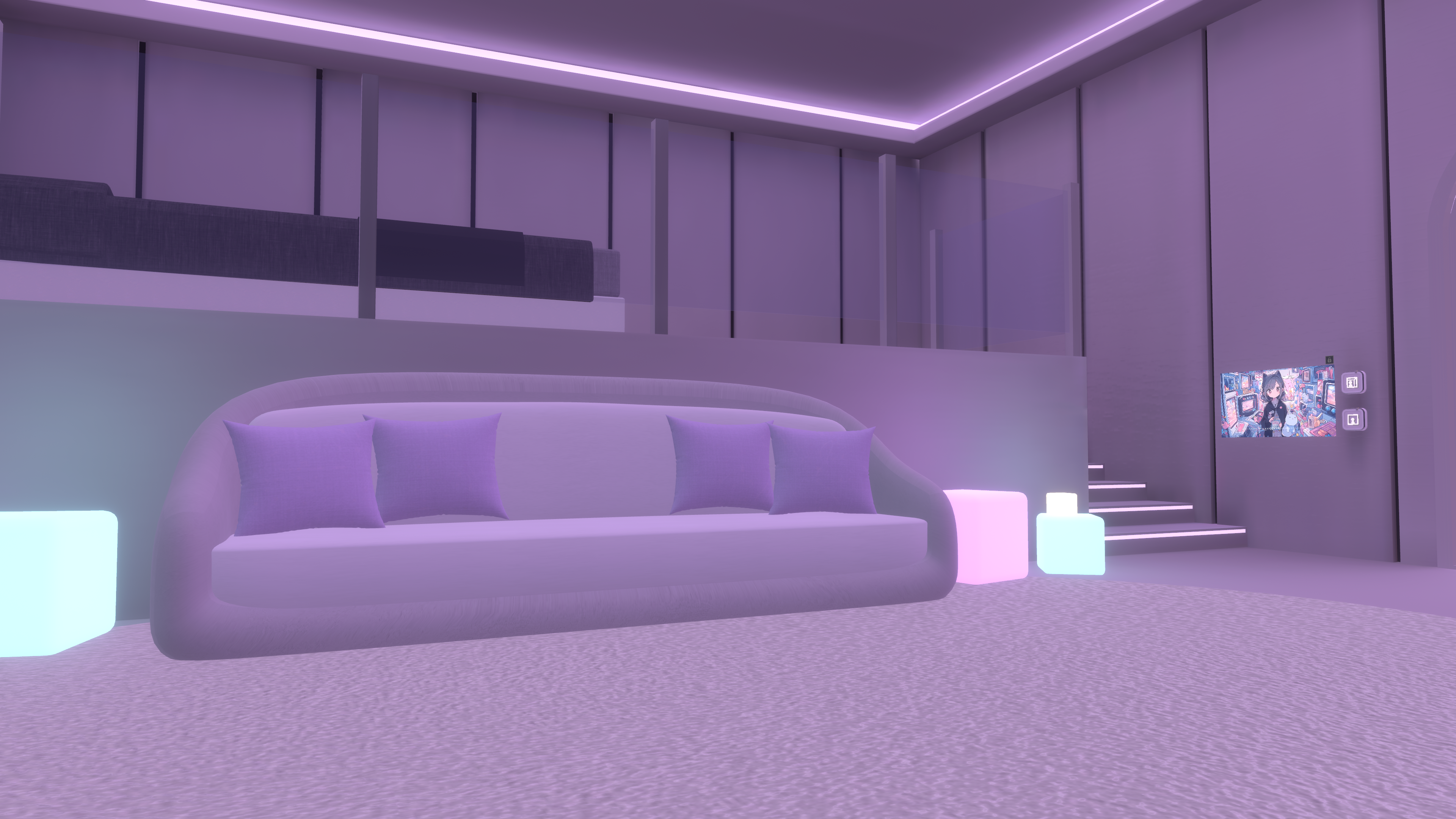 【VRC向けワールド】DreamyPurple - モサンゴ屋 - BOOTH