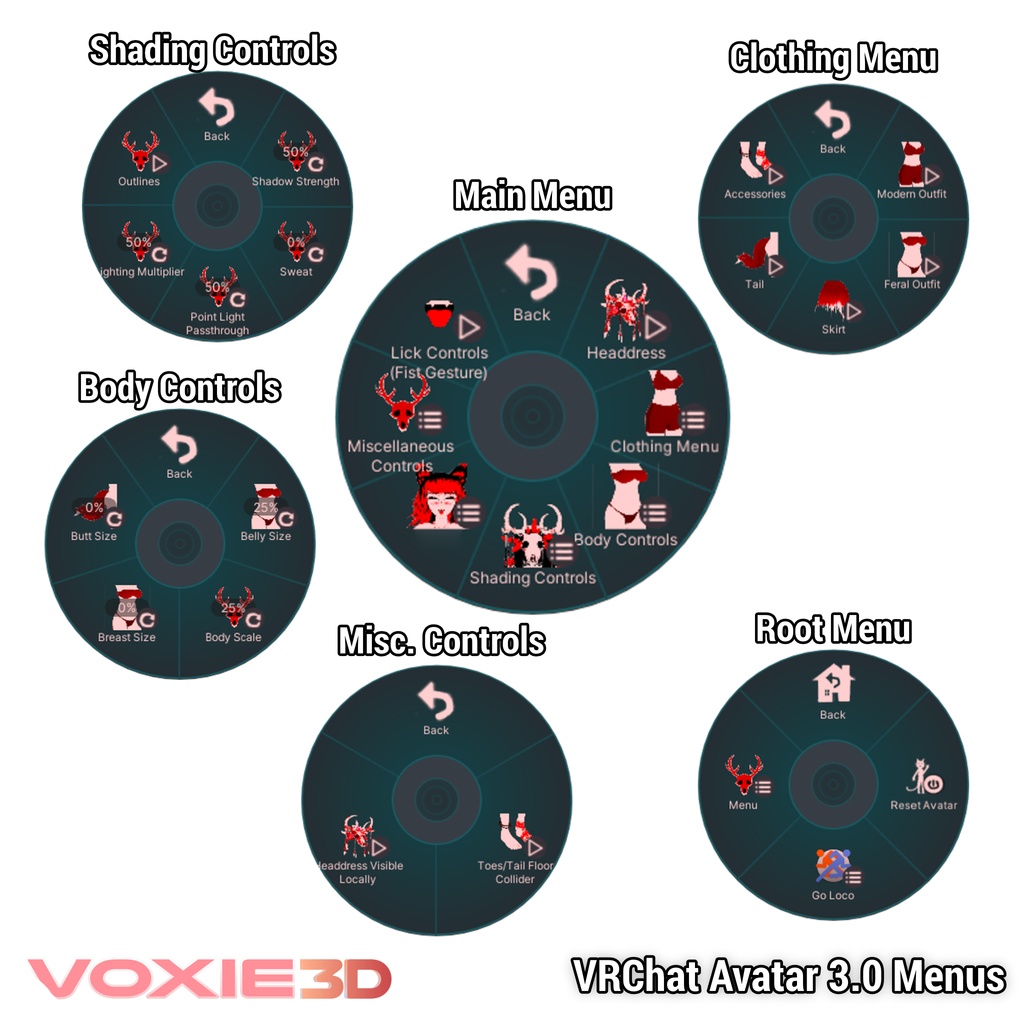 [オリジナル3Dモデル] Mari [VRChat and ChilloutVR Avatar] - VOXIE3D AVATARS - BOOTH