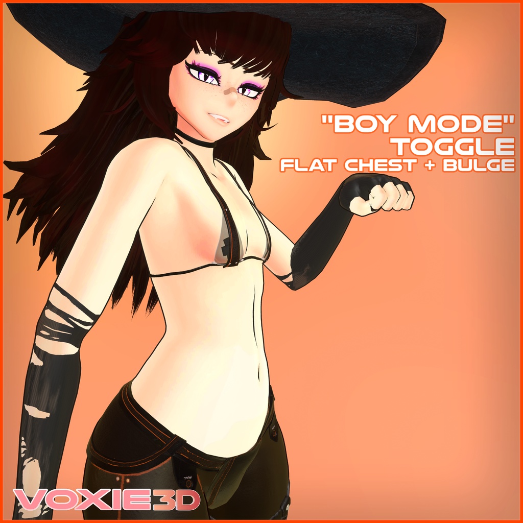 [オリジナル3Dモデル] PROTOTYPE [VRChat Avatar] - VOXIE3D AVATARS - BOOTH