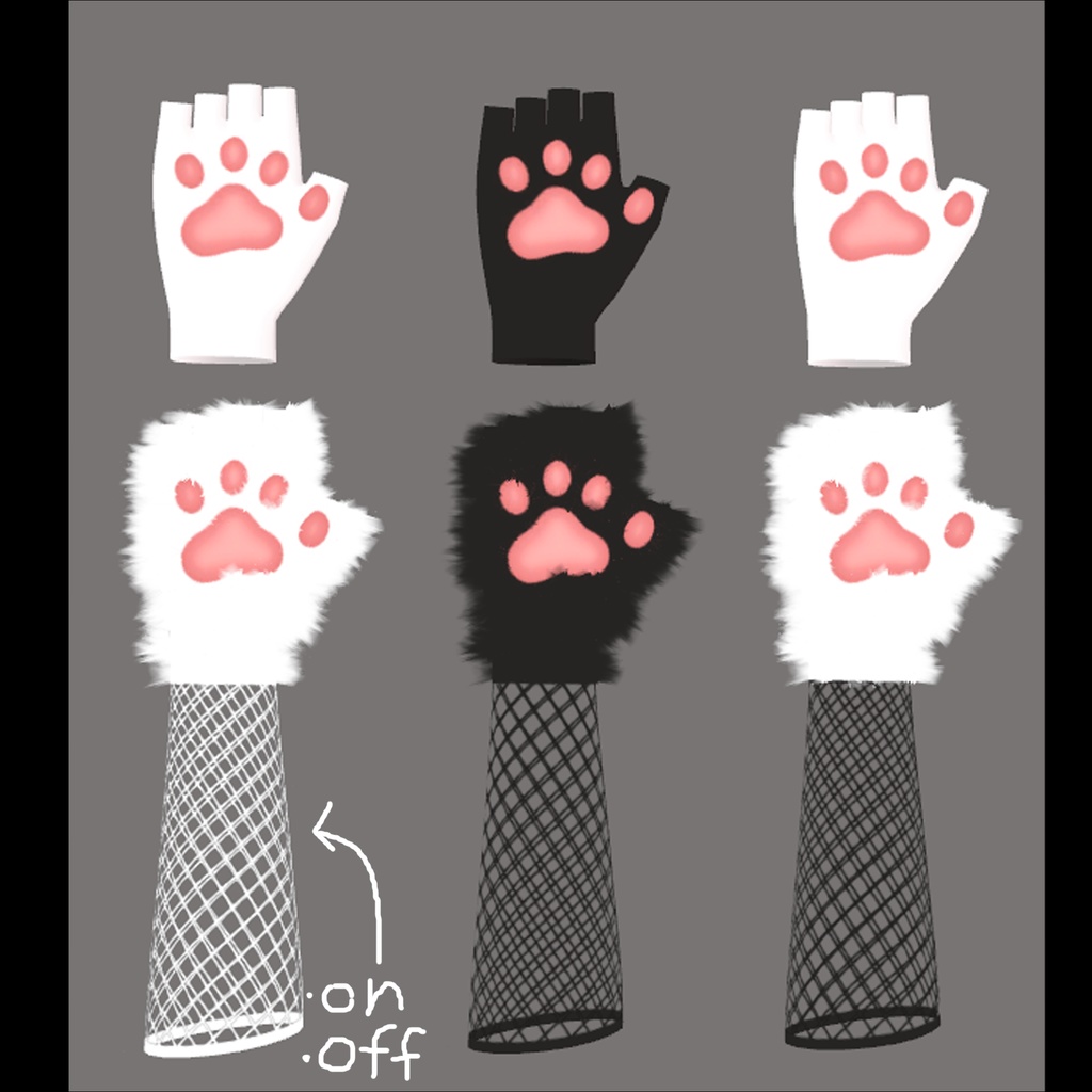 [MANUKA / マヌカ] cat gloves - Q4__ - BOOTH