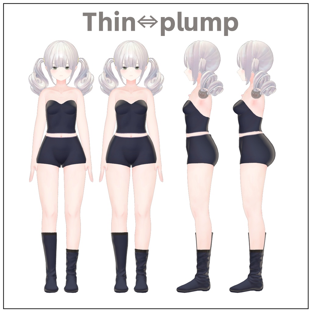 『ZZZ（ぐーぐー）』ちゃん / オリジナル3Dモデル - 新見出力所 - BOOTH