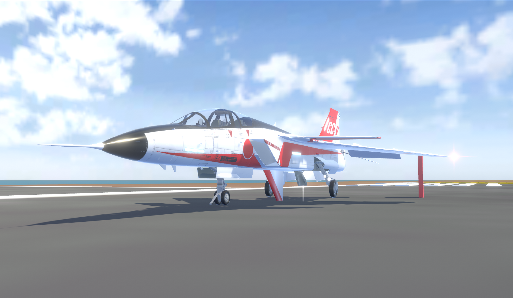 [F-99専用]Control Configured Vehicle ≪CCV≫ 改造キット[VRChat想定] - 航空系事業企業 ...