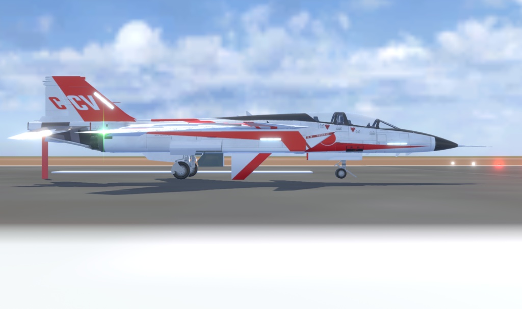 [F-99専用]Control Configured Vehicle ≪CCV≫ 改造キット[VRChat想定] - 航空系事業企業 ...