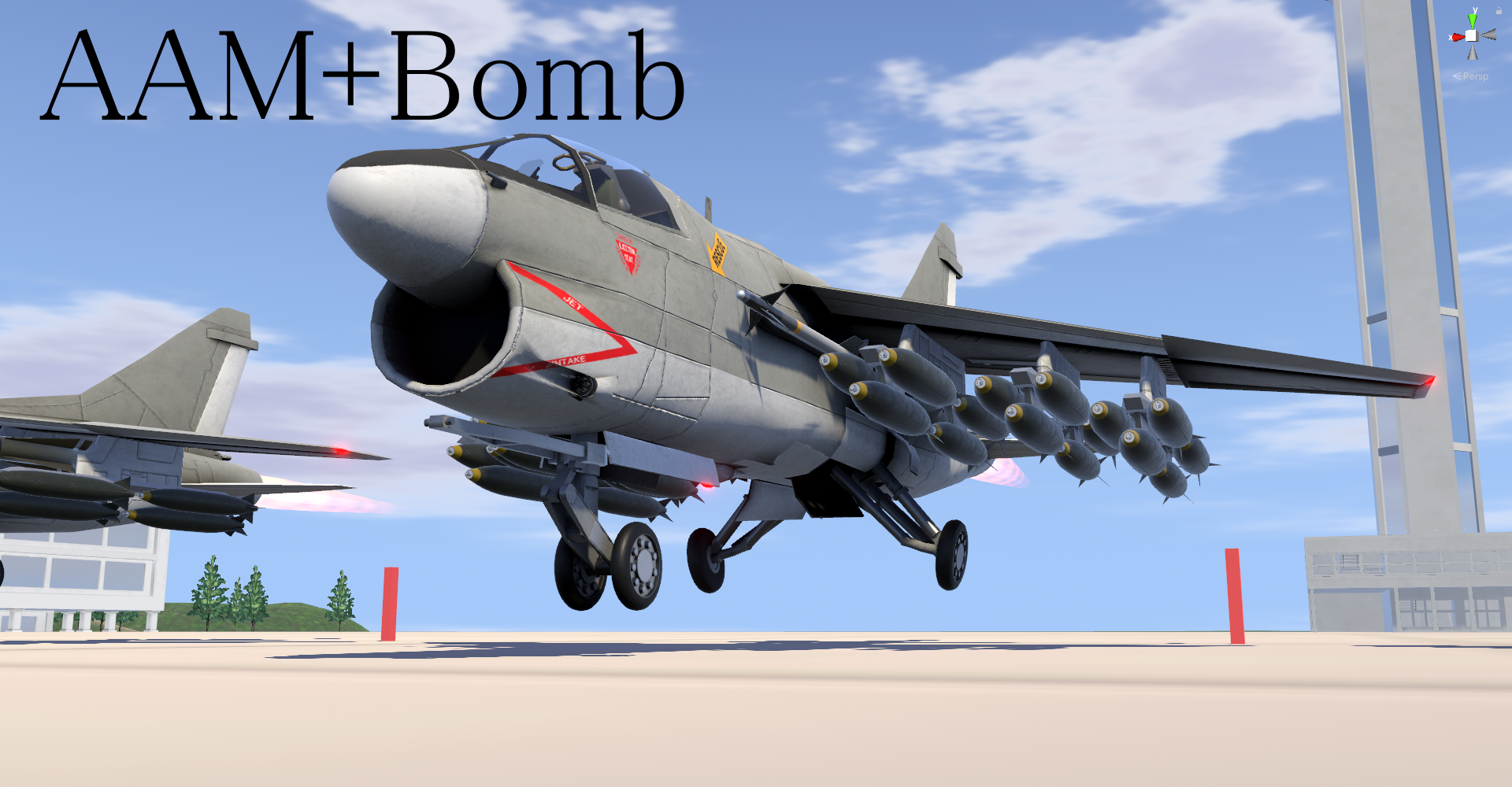 [Sacc1.64/1.7対応]LA-7E/D & LTA-7E/D コルセアII[VRChat想定モデル] - 航空系事業企業「Laplus ...