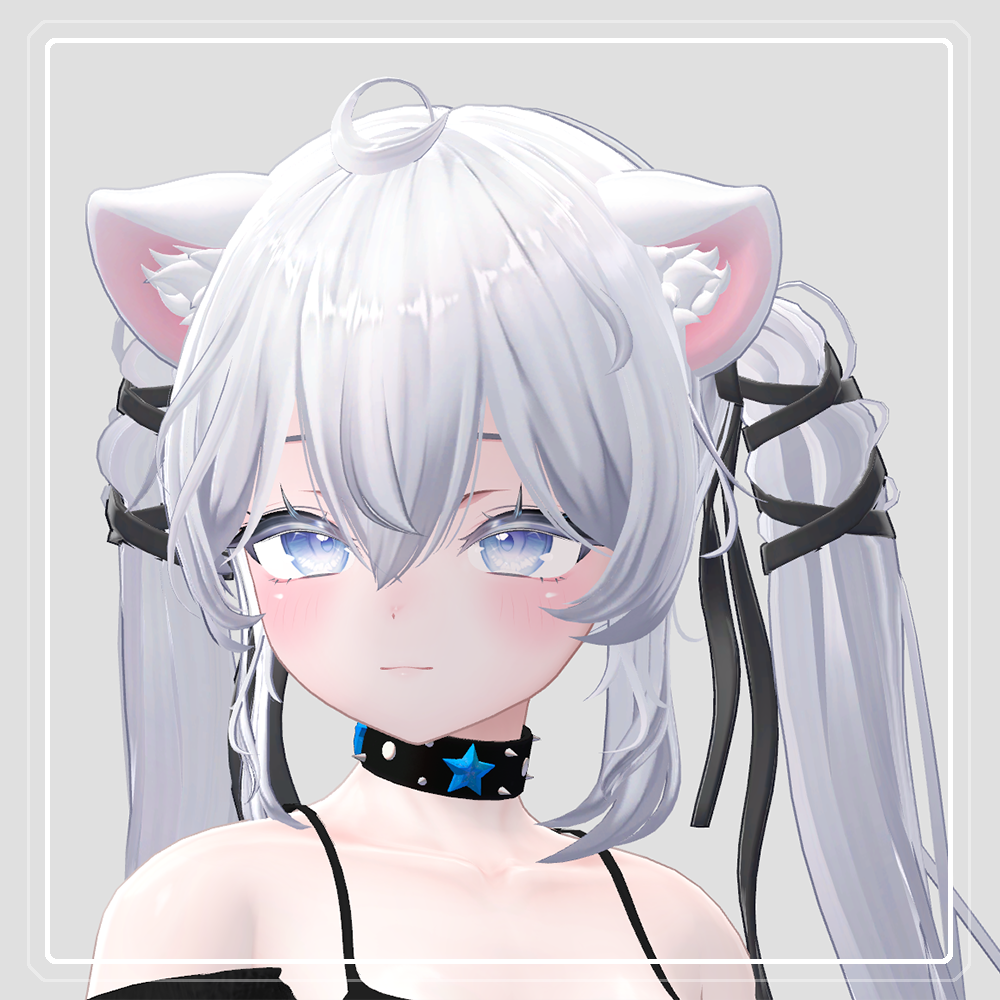 【Vrchat 3Ⅾ model】Star choker/チョーカー (sio対応) - Evinの3D shop - BOOTH