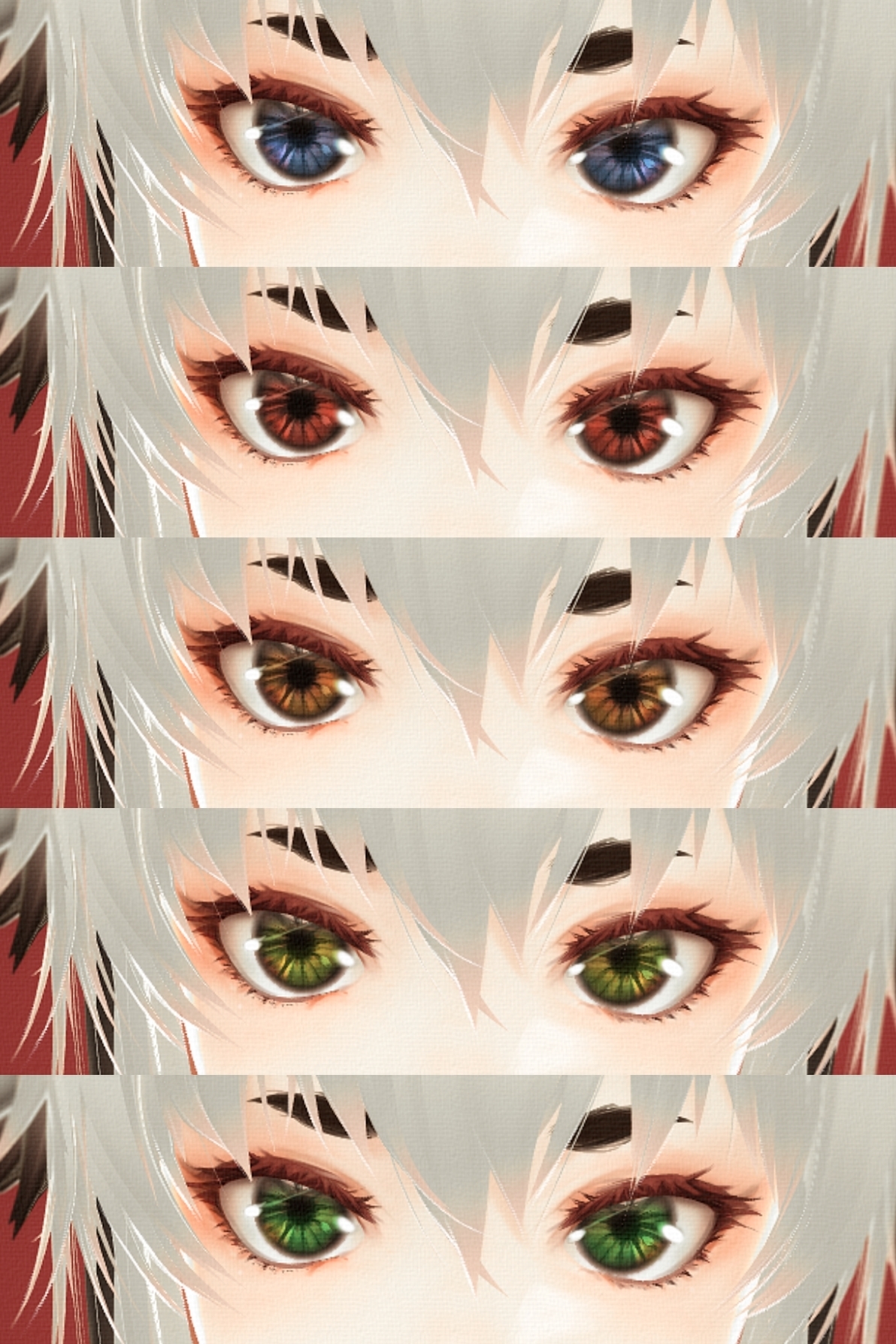 Vroid - Eyes set "Dark" [10 color] - alqmia - BOOTH