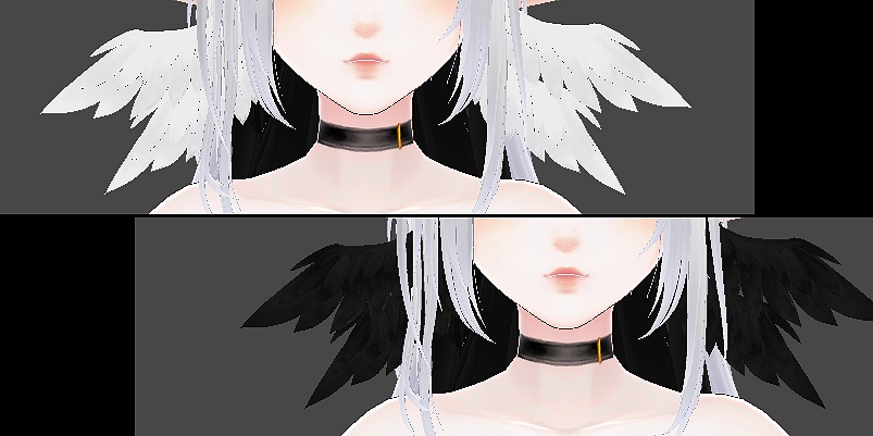 Vroid - Wings ears [presets] - alqmia - BOOTH