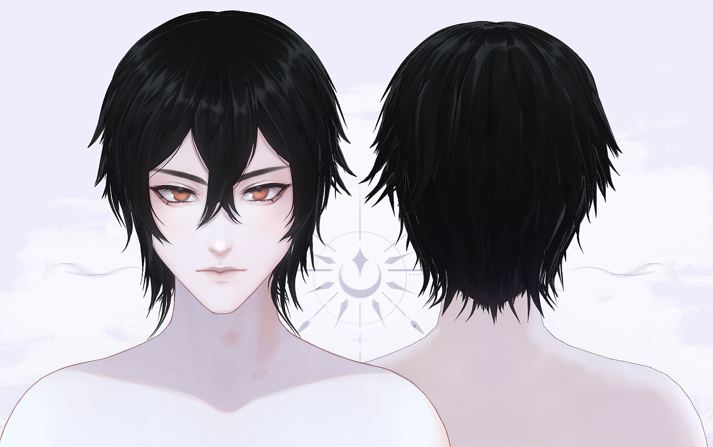 Vroid - Hair preset №5 - alqmia - BOOTH