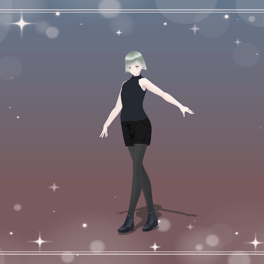 スズナ（Vroid,VRM,XAvatar）※無料版あり - shop-perch - BOOTH