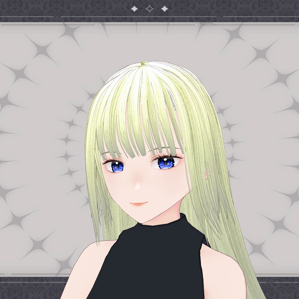 ユズ（Vroid,VRM,Xavatar） ※無料版あり - shop-perch - BOOTH