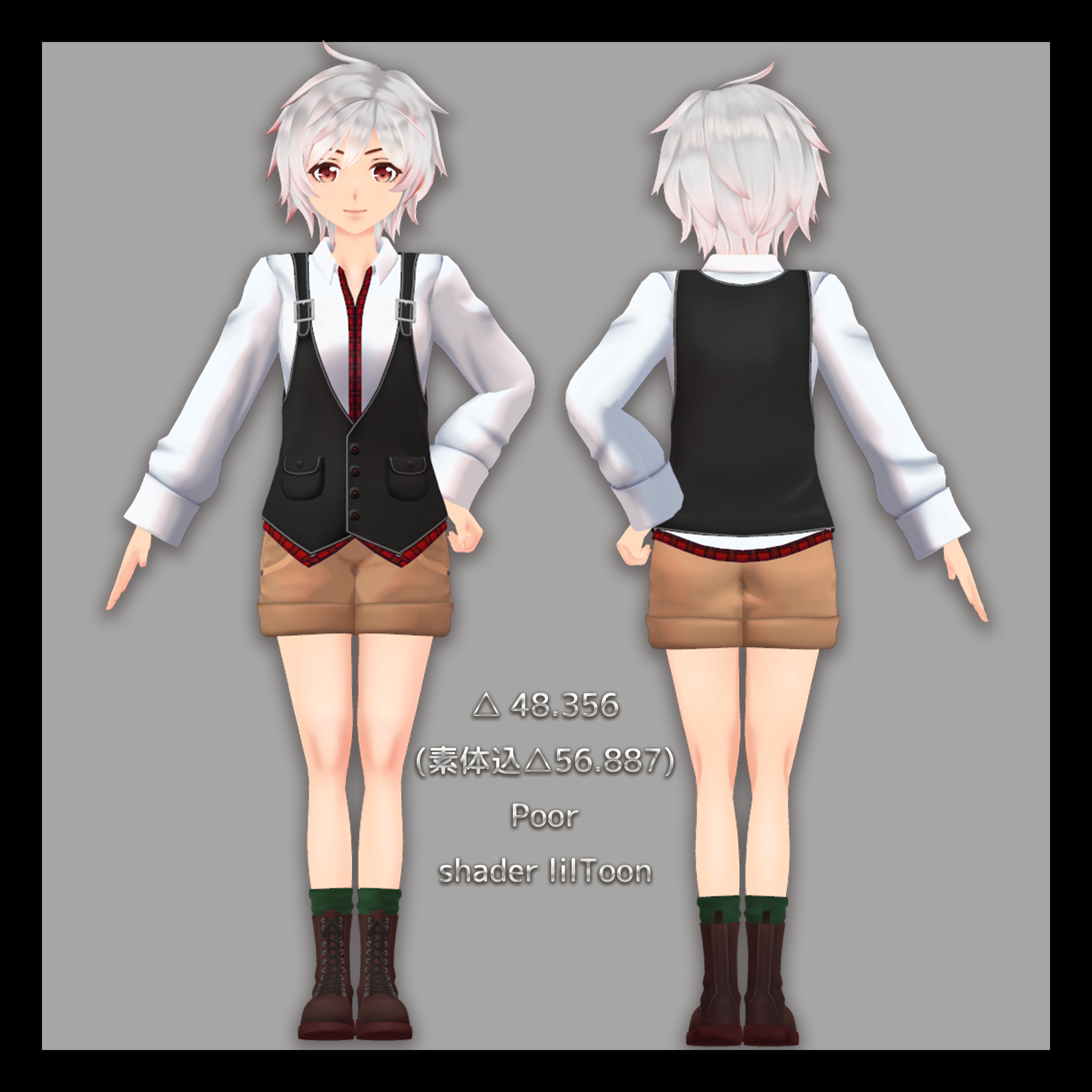 【VRC向けオリジナル3Dモデル】 - Riku - - Queen Rabbit - BOOTH