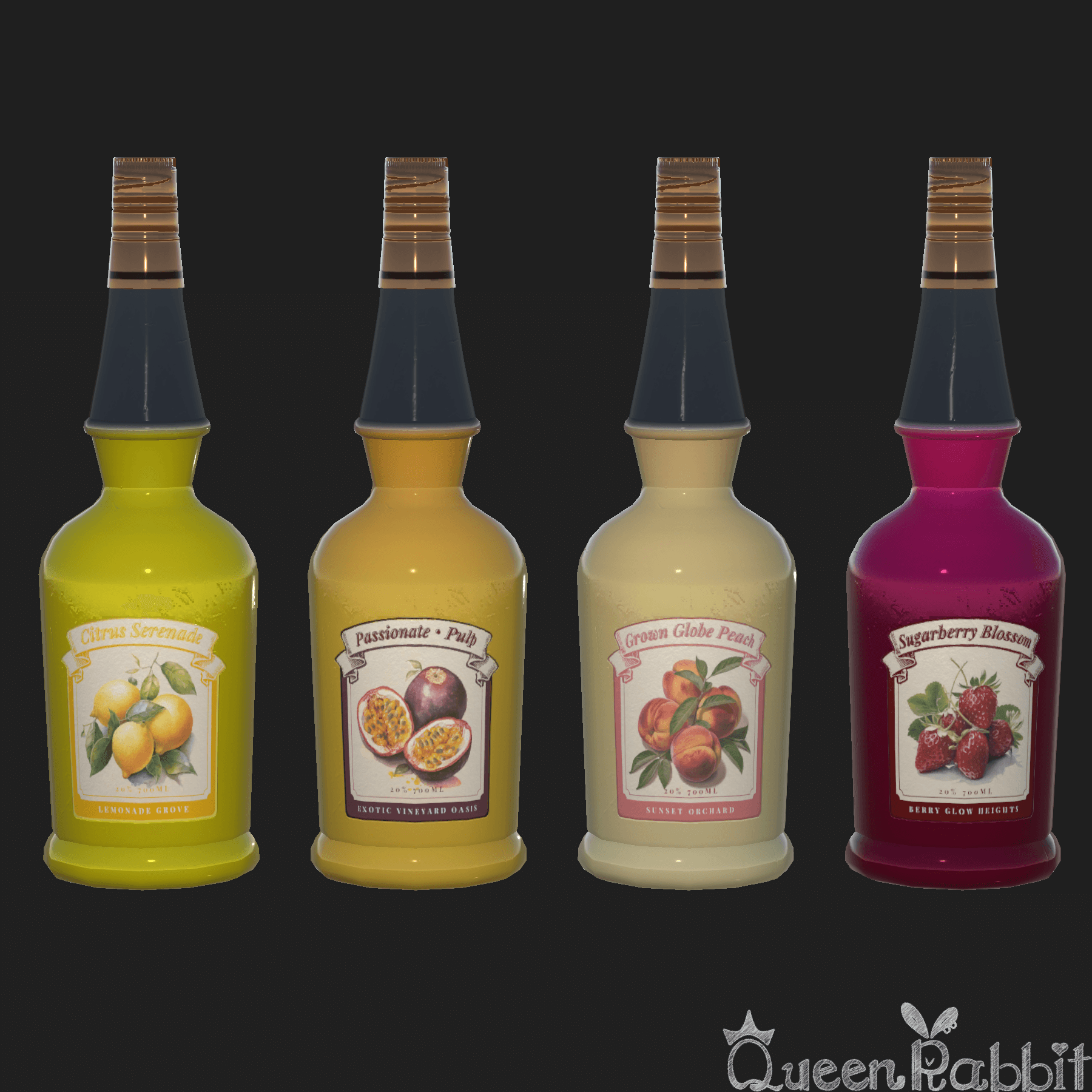 A032_カクテルリキュール - Queen Rabbit - BOOTH