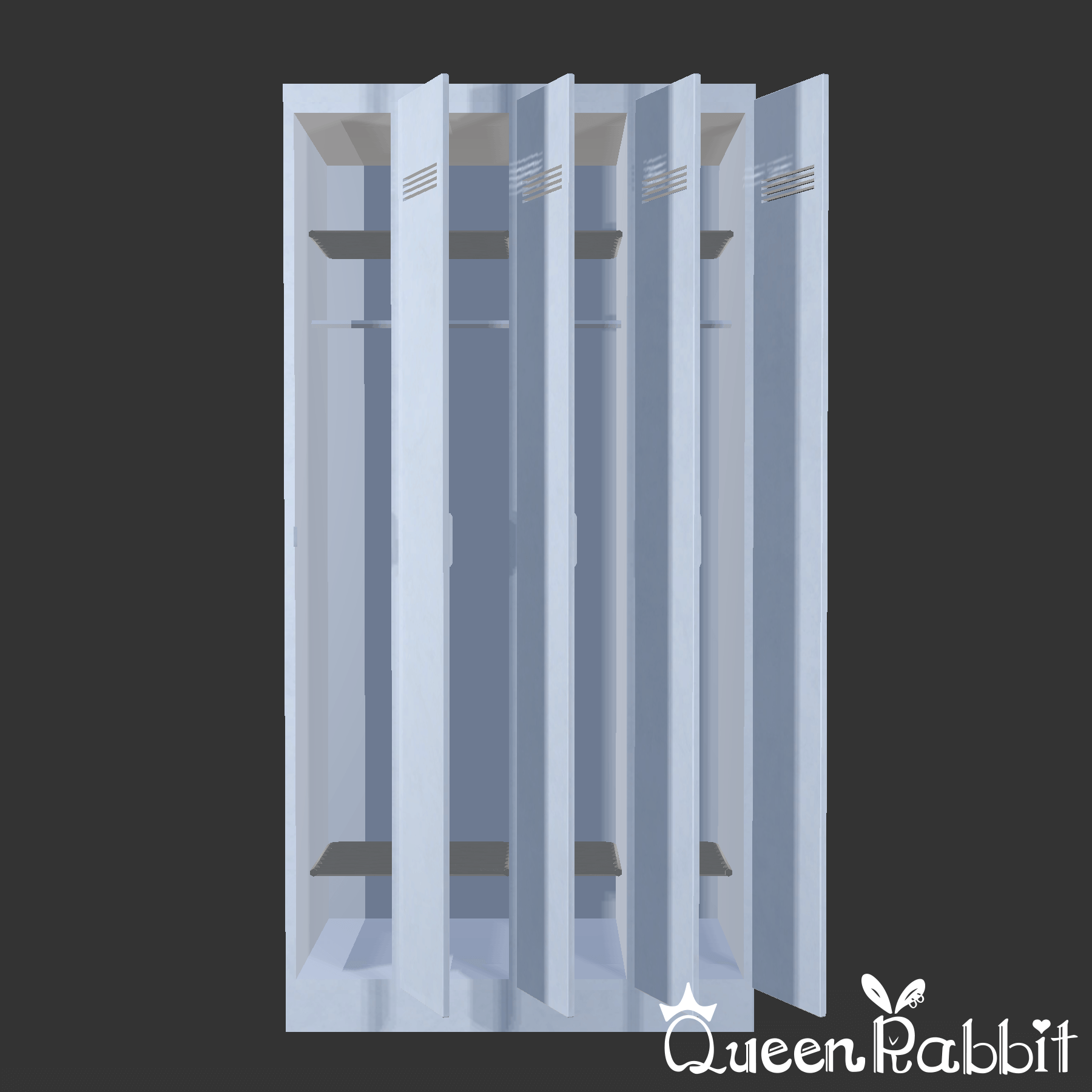 C024_更衣室ロッカー - Queen Rabbit - BOOTH