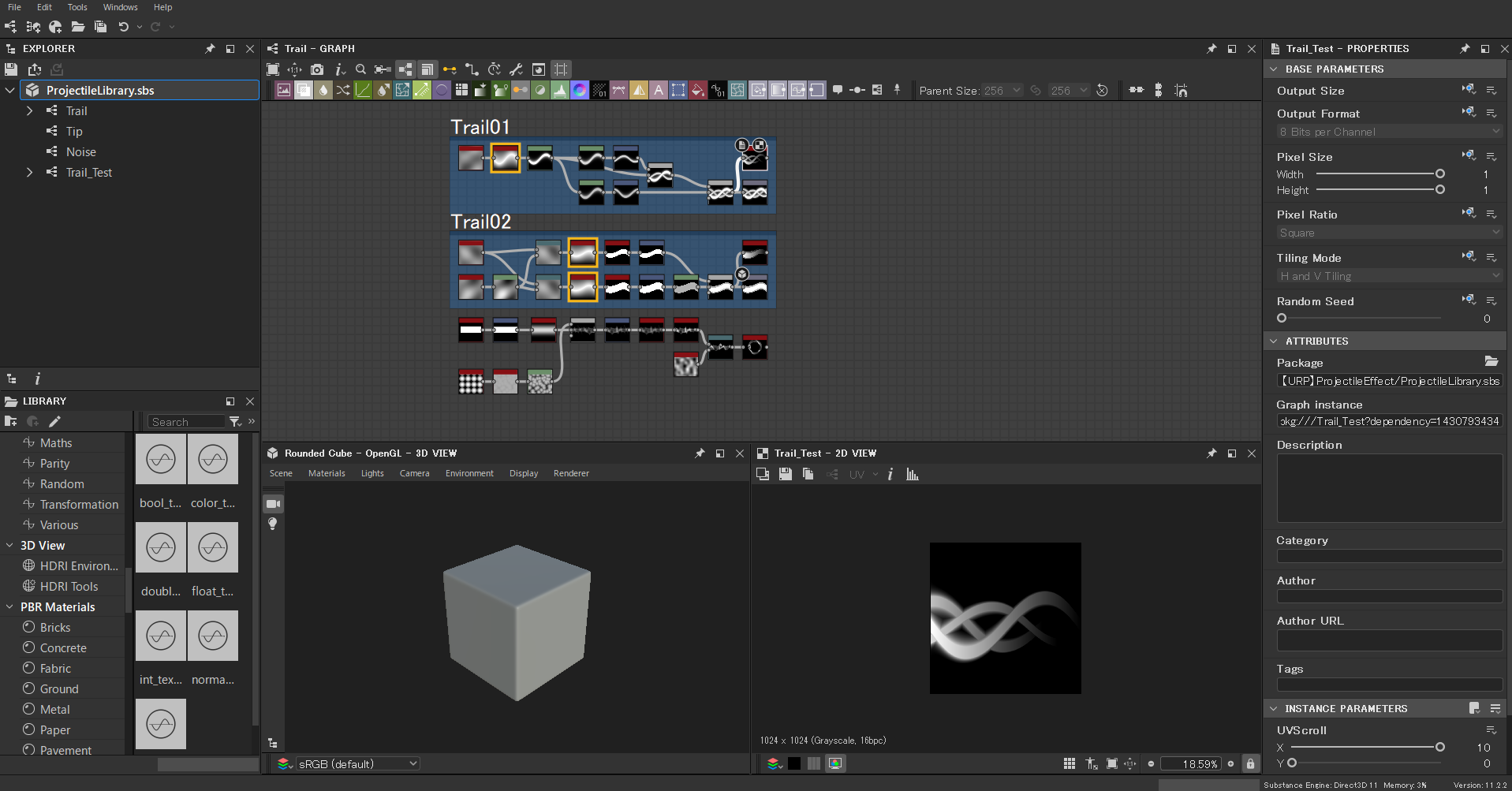ProjectileEffect【URP】【Unity】 - Ishi-Effect - BOOTH