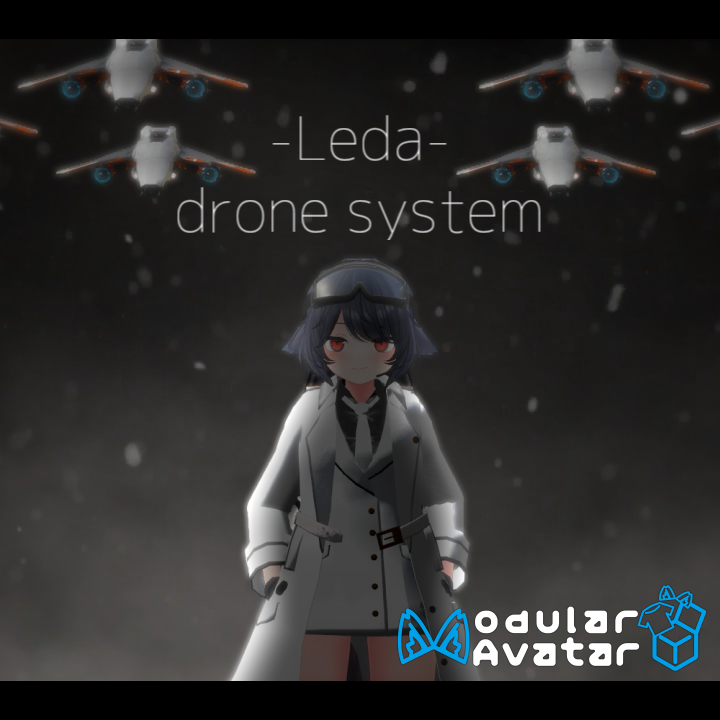 【VRC想定】Leda - Drone System - Δ-lab - BOOTH