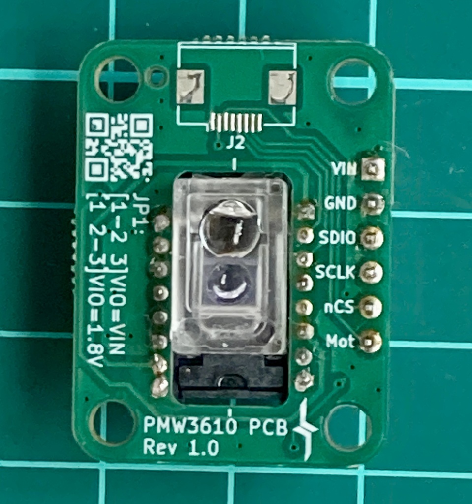 PMW3610ブレイクアウト基板（PMW3610+レンズつき） - zzz-kbd - BOOTH