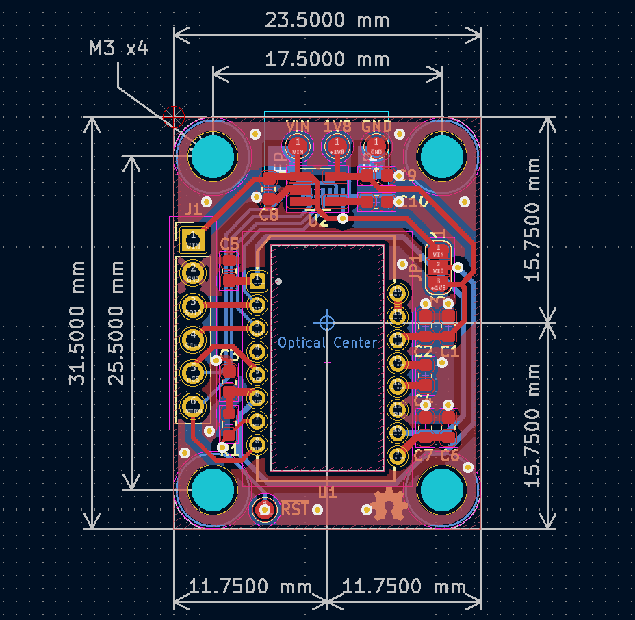 PMW3610ブレイクアウト基板（PMW3610+レンズつき） - zzz-kbd - BOOTH