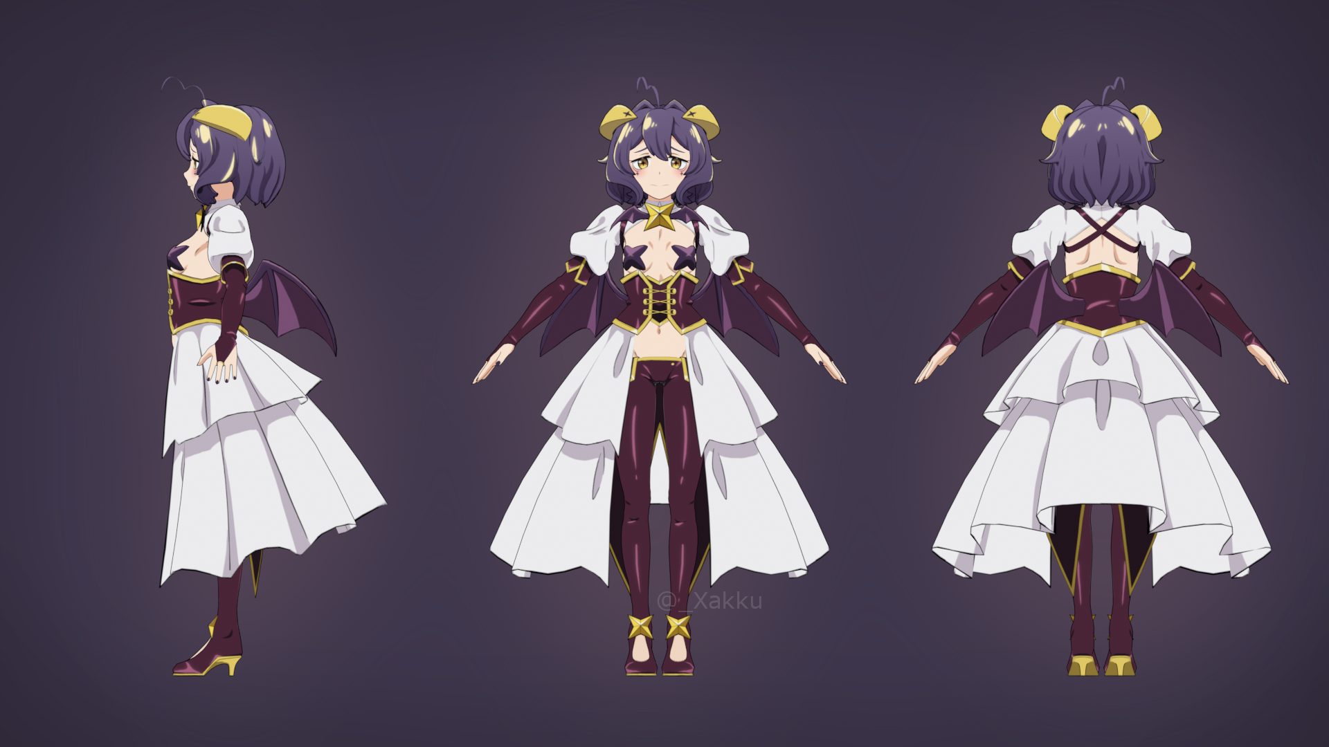 3Dモデルまほあこ「マジアベーゼ」/ 3D Model "Magia Baiser" from MahoAko - xakku - BOOTH