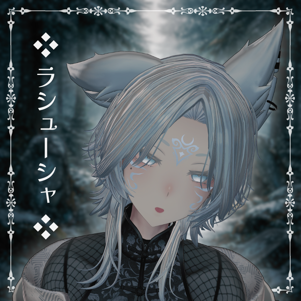 【3アバター対応】Make Up Texture 03『 Kemono Face Tattoo 』 - Knan_shop - BOOTH