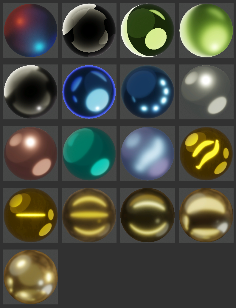 Matcap Pack Free - animefanpostup - BOOTH
