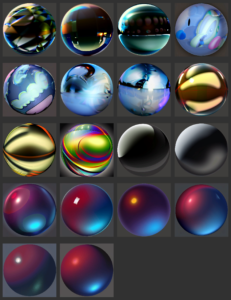 Matcap Pack Free - animefanpostup - BOOTH