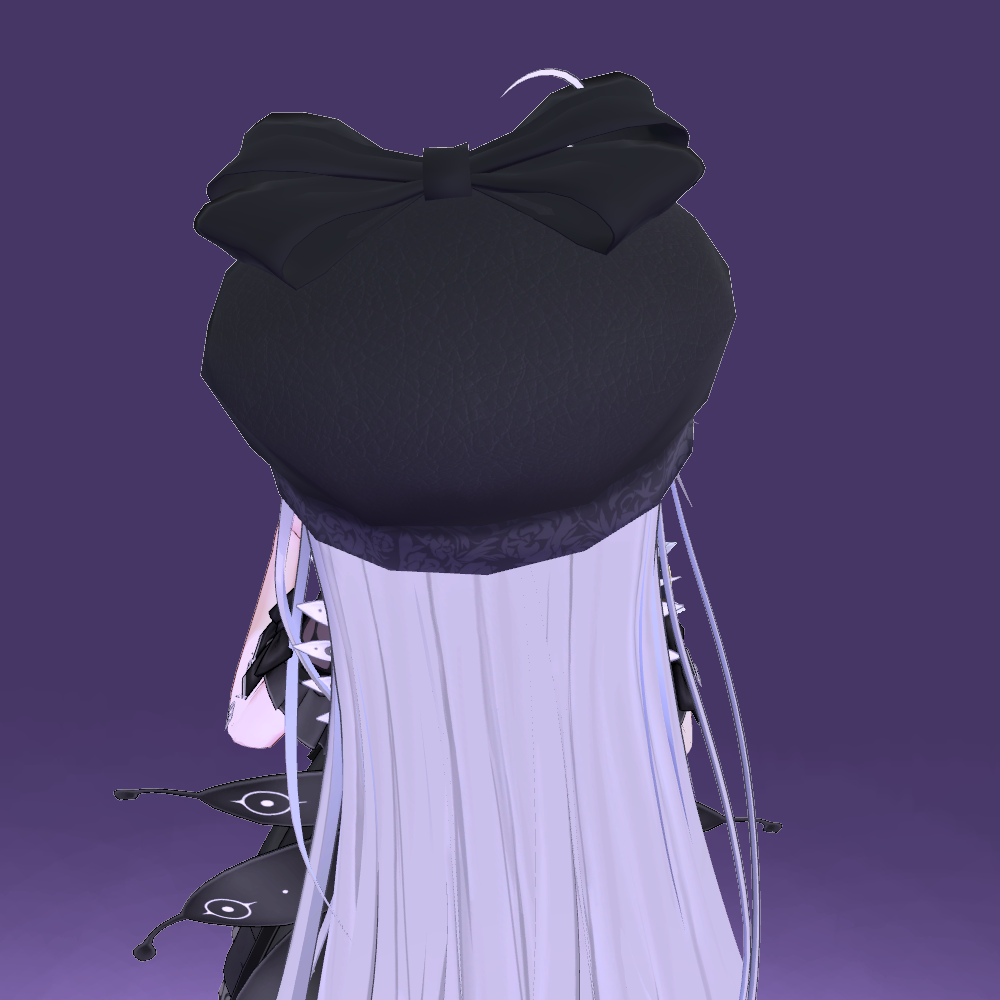 【VRChat想定】リボンキャスケット-Ribbon casket-【色違い5種セット】 - MURDERMEA - BOOTH