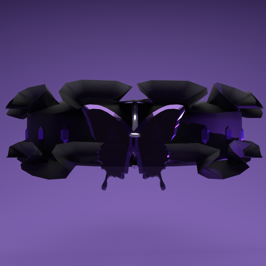 【チョーカー】Butterfly Choker【VRChat想定】 - MURDERMEA - BOOTH