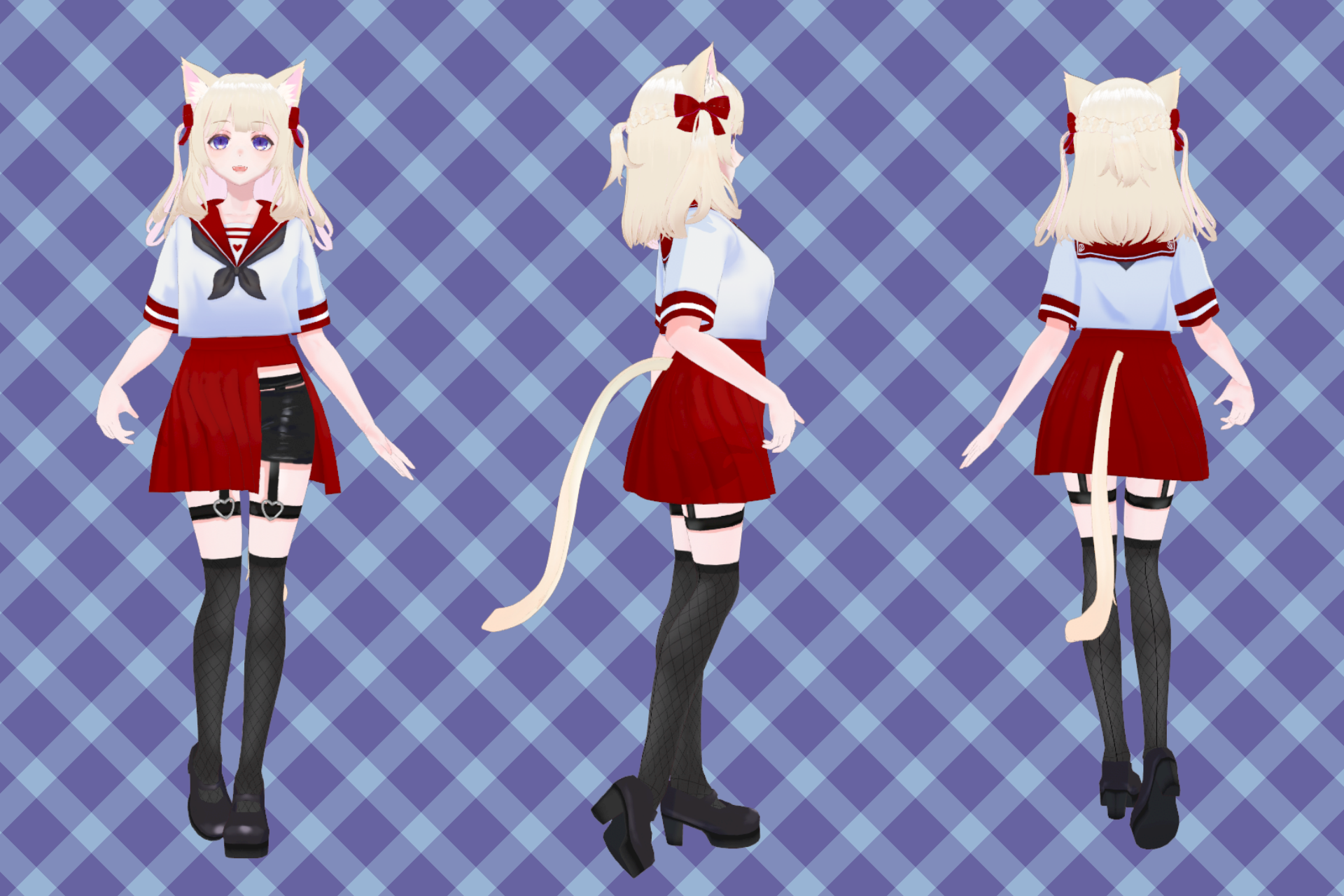 【無料 / Free】Pippa / VRoid製オリジナルVRMモデル - ねっこのバーチャルなみせ - BOOTH