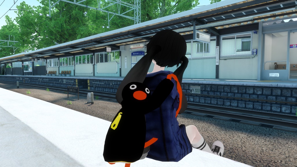 Pingu backpack - cyberronin - BOOTH