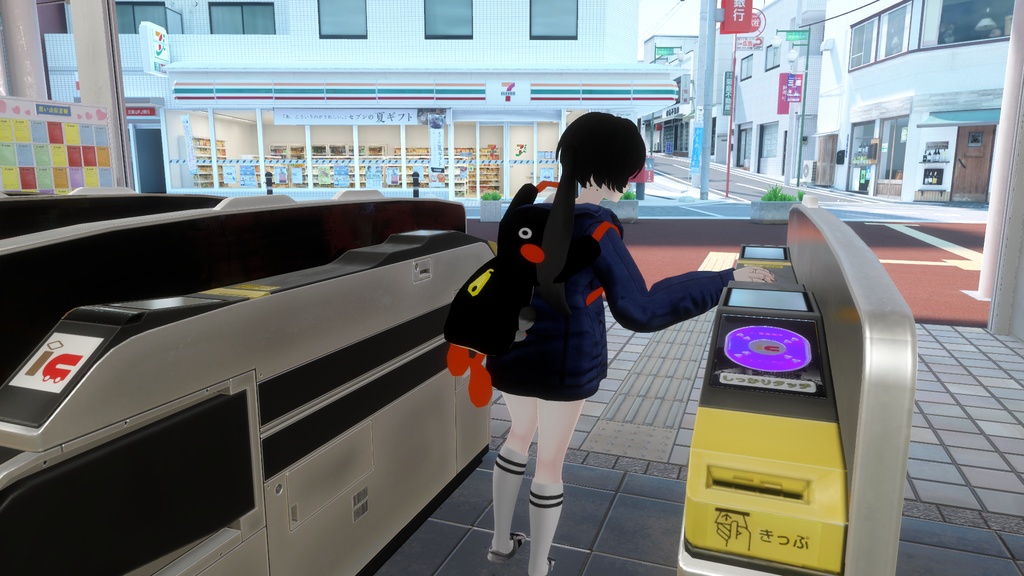 Pingu backpack - cyberronin - BOOTH