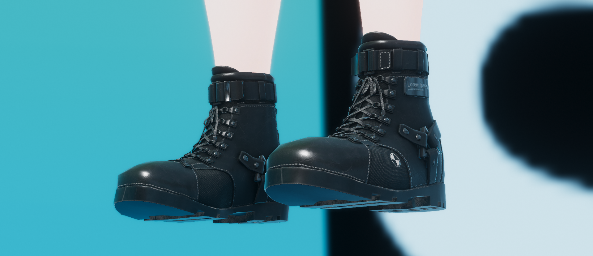 Rinvo's Combat Boots for VRChat Avatars (PC/Quest VRChat Avatars ...
