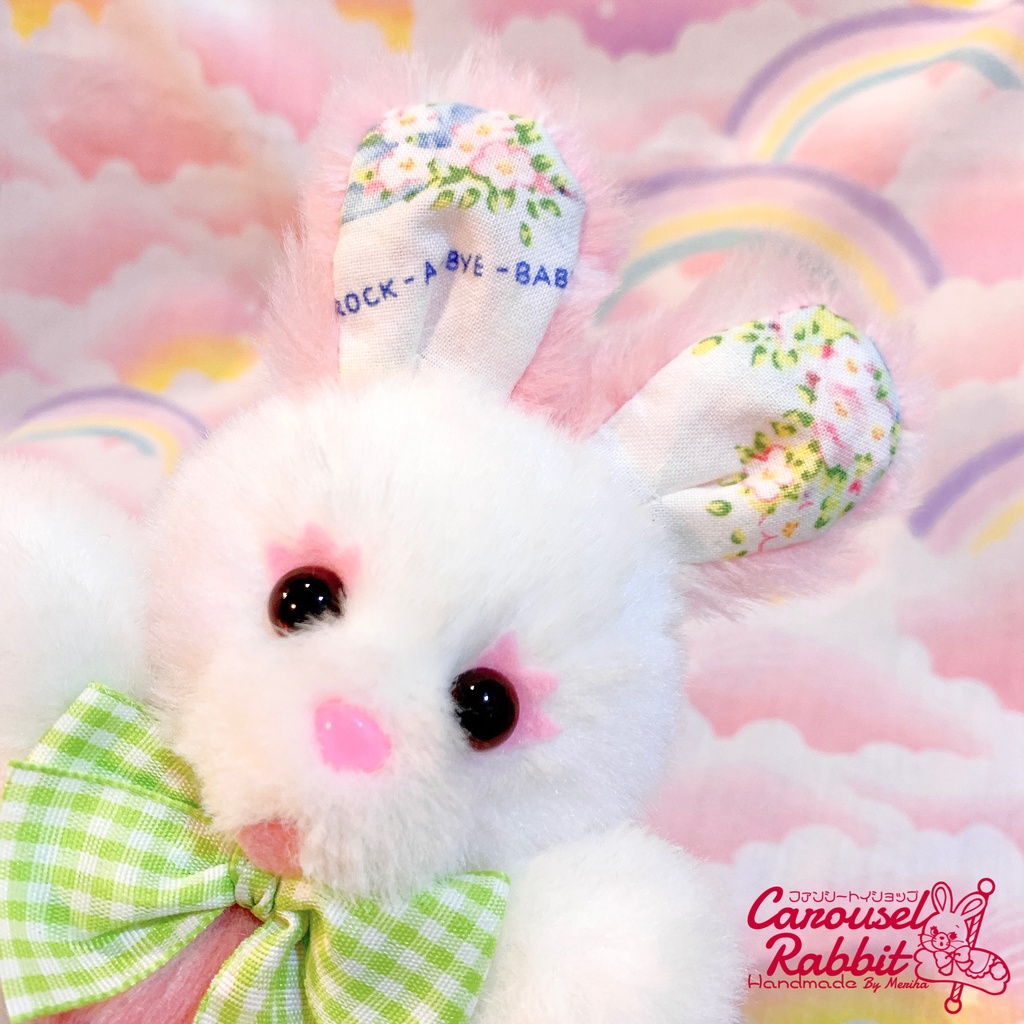 10%OFF⭐︎Fancy Little Bunny No.143 - ファンシートイショップ♡Carousel Rabbit - BOOTH
