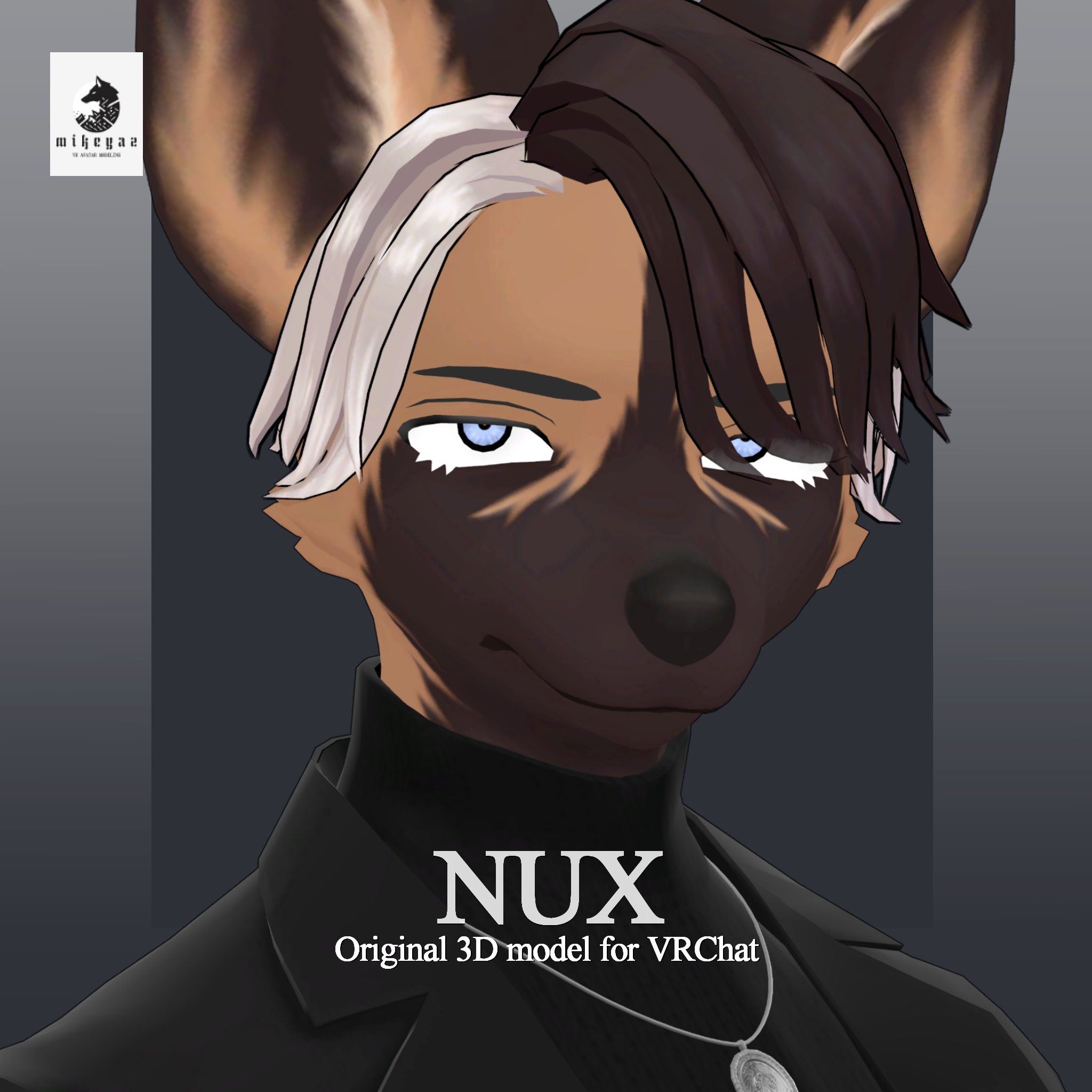 ニュークスさん/Nux/ VRChat Avatar 3D Model - MIKEYA2 - BOOTH