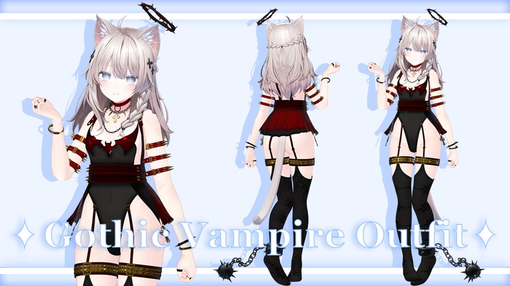 Gothic Vampire Outfit [Shinano] - ･°˖ ANA RAM ˖°. - BOOTH