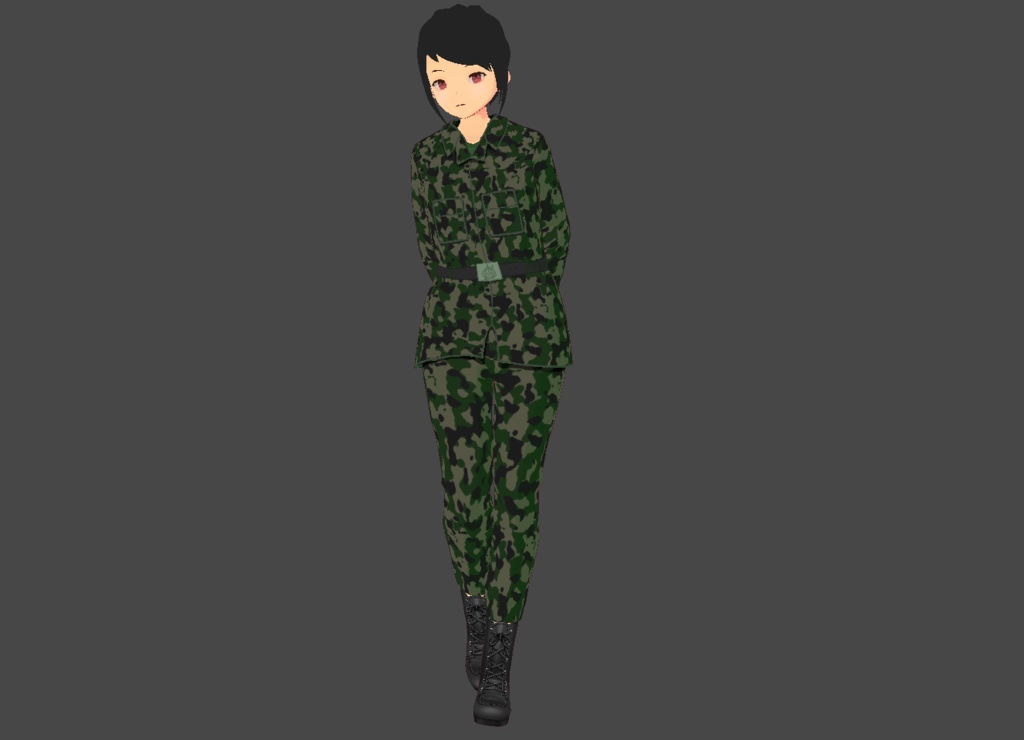 Army uniform / Woodland camouflage uniform - piyachato's shop - BOOTH
