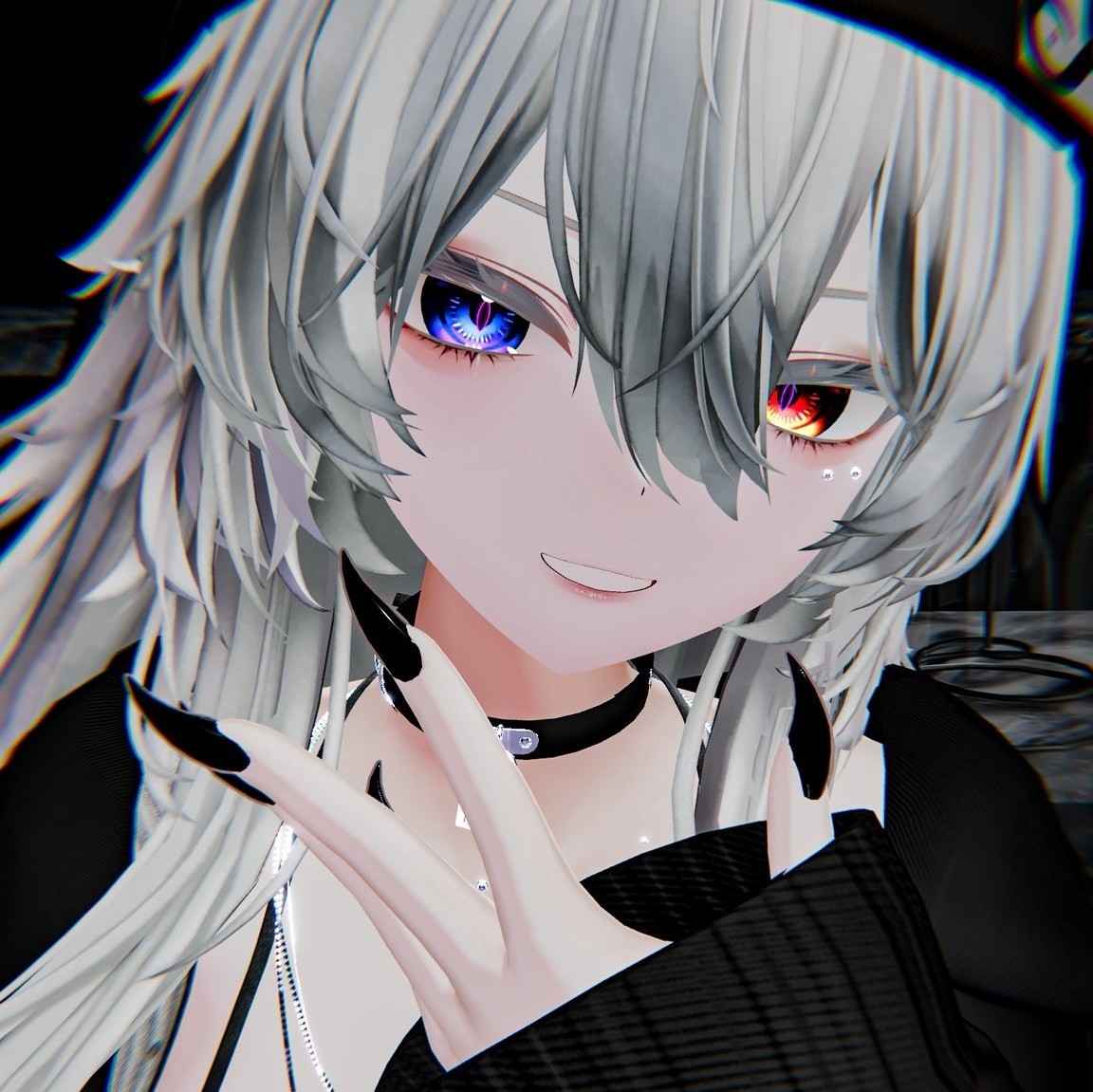 【4アバター対応】悪魔ネイル - Nui - BOOTH