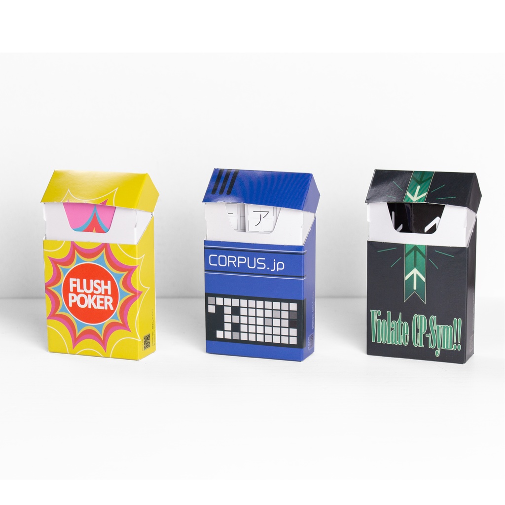 Cigarette Games #01～03 セット たばこ箱のボドゲ3種セット - わんばけ - BOOTH