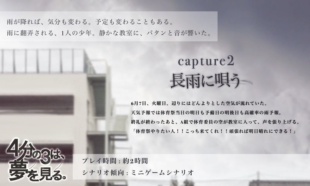 クトゥルフ神話TRPG『4分の3は、夢を見る。』【SPLL:E195076】 - konma75 - BOOTH